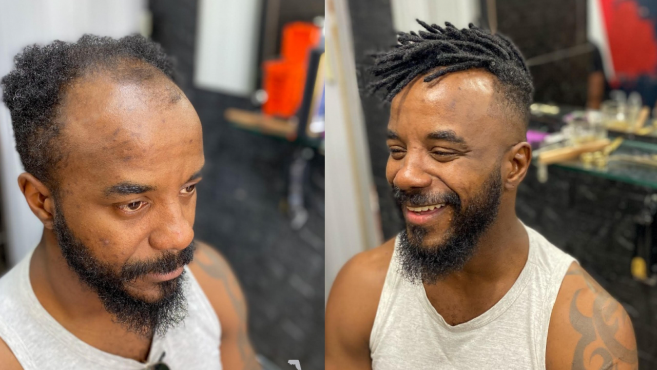 Afroempreendedor cria técnica exclusiva de dreads para calvos | Trace ...