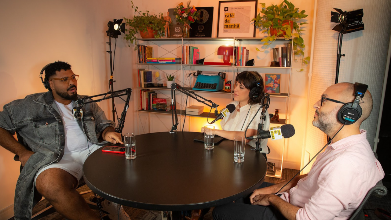 Paulo Vieira é convidado do primeiro episódio em vídeo do Podcast Café ...