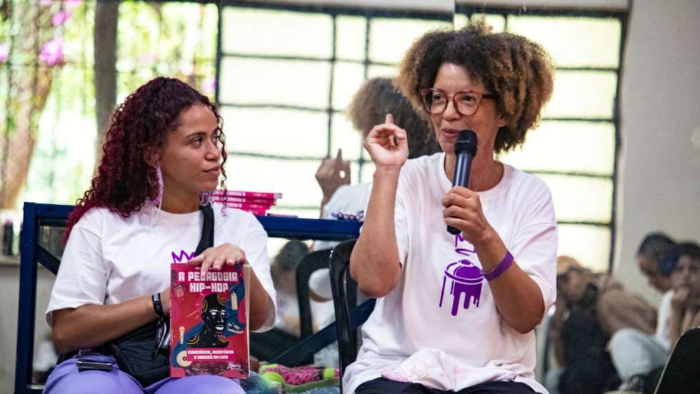 Evento dedicado às mulheres no Hip-Hop cria espaço kids para acolher ...